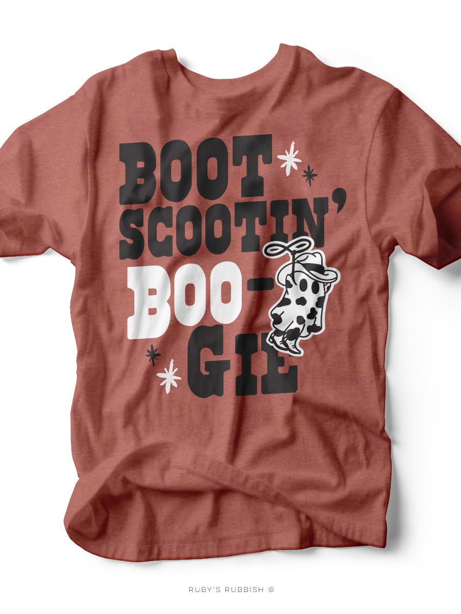 Boot Scootin' Boogie | Fall Graphic Tee | Ruby’s Rubbish® – Ruby's Rubbish®